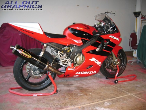 All Out Graphics Gallery Honda F4i Decals