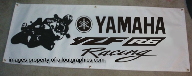 All Out Graphics Yamaha Race Banners