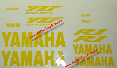 R1 Yamaha decals Yamaha R1 graphics